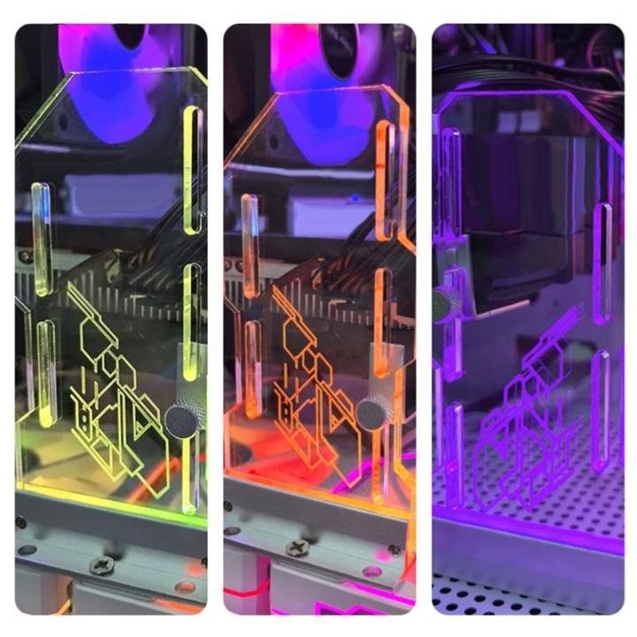 Secure GPU Mounting Solution with Modulars Height Setting and ARGB ...