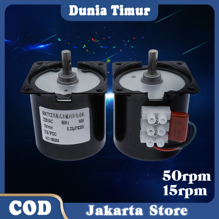 15rpm 50rpm Synchronous Motor / 14w 220v Gear Motor / Motor Gearbox ...