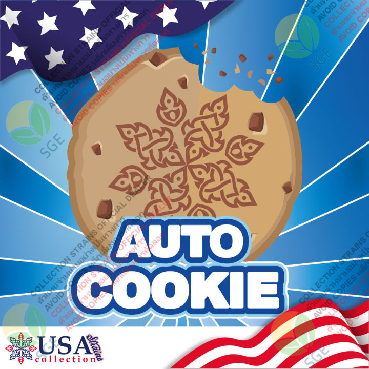 COOKIE auto packaging for 3 units Collection USA strains seeds 100% ...