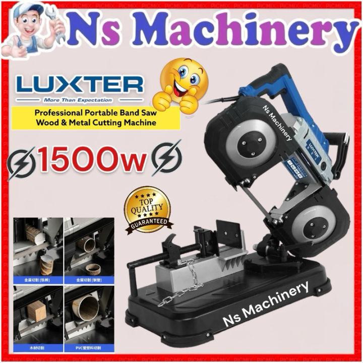 Luxter Professional 5" 1500W Portable Band Saw Wood & Metal Cutting ...