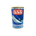 555 Sardines in Natural Oil 155g - Pack of 5 | Lazada PH