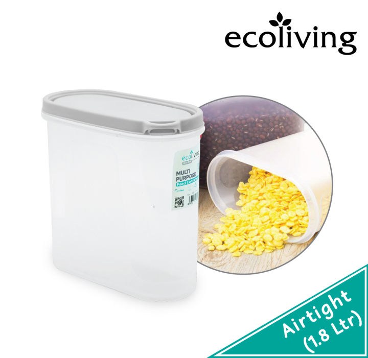 ECO LIVING Food Container With Oval Shape (480/1100/1800ml),Airtight ...