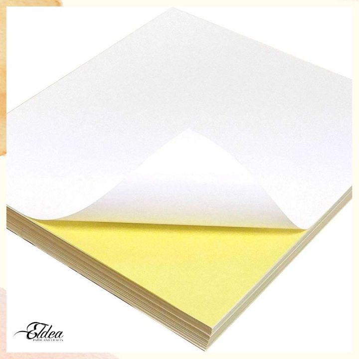 25/50pcs A4 Book/Satin/High Gloss Sticker, Printable Paper for ...