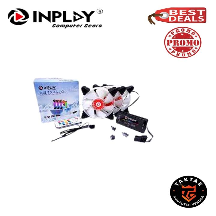 INPLAY ICE TOWER ARGB FAN 3 IN ONE KIT | Lazada PH