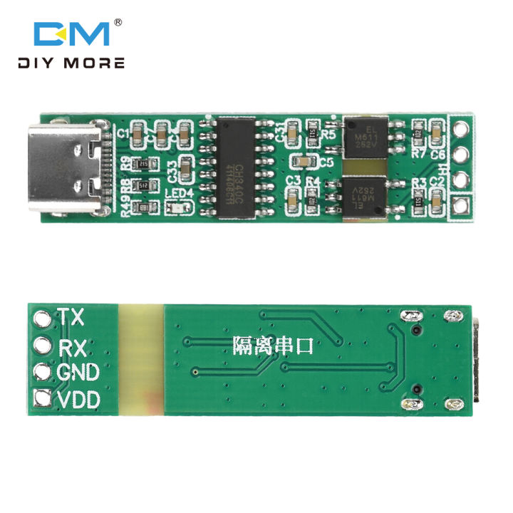 diymore UART Serial Port Isolation Module Ch340 High-Speed Isolation ...