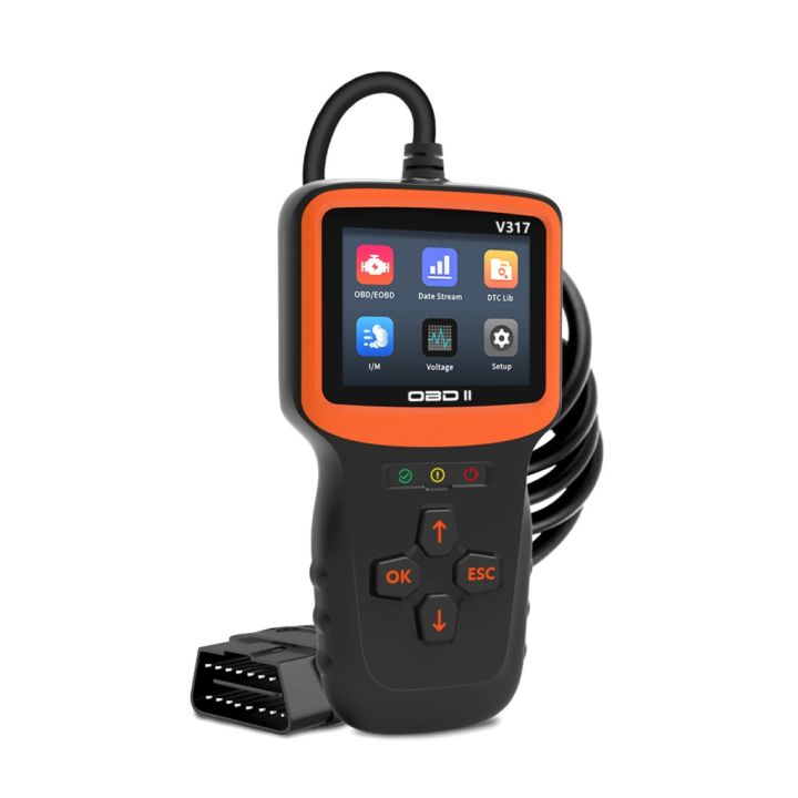 Universal OBD Diagnostic Scanner for 12V Vehicle Check Engine Error ...