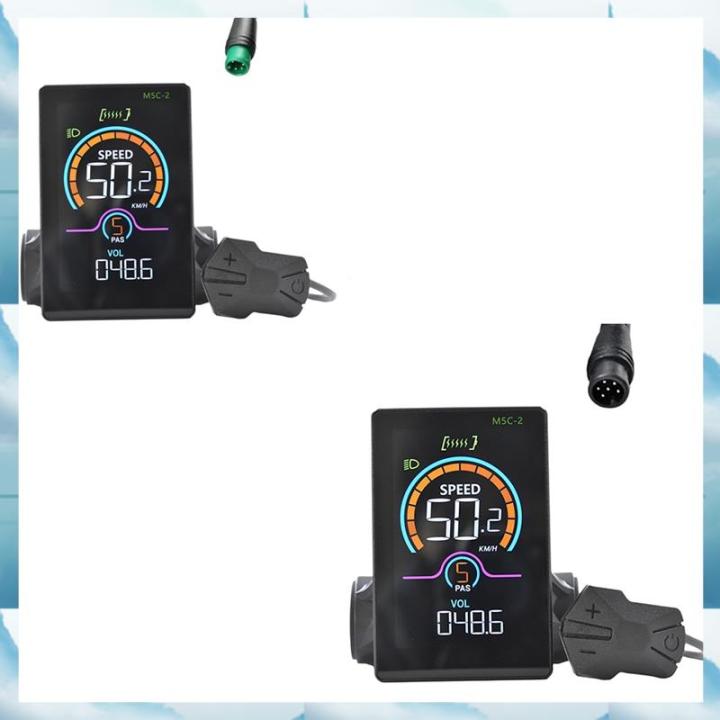 M5C-2 E-Bike Bluetooth LCD Display Electric Scooter Speedometer LCD ...