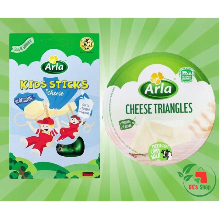 The Original Arla Kids Cheese Sticks and Arla Cheese Triangles | Lazada