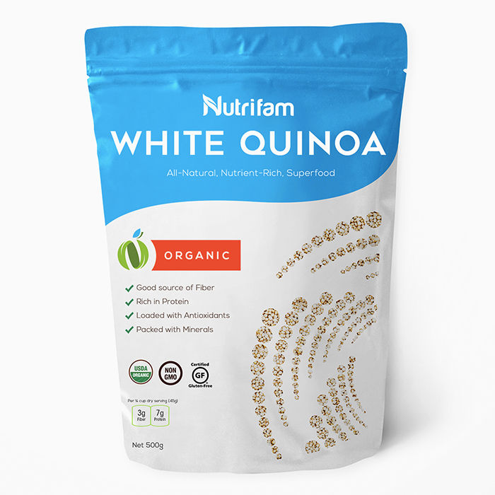 Nutrifam White Quinoa 500g | Lazada PH