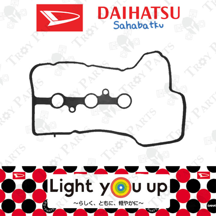 Original Daihatsu Valve Cover Gasket 11213-BZ080 for Perodua Axia 1.0 ...