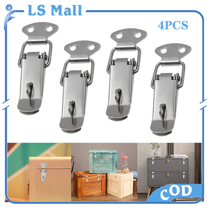 4Pcs Spring Loaded Toggle Lock Clasp Buckle Latch for Small Trunk Case ...