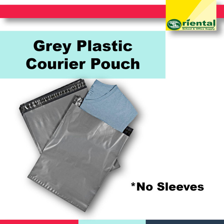 100 pcs Plain Grey / Gray Self Adhesive Pouch - Mailing Parcels ...