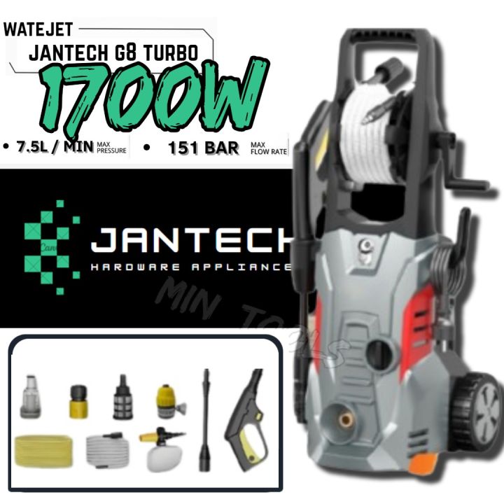 10 Years Warranty Crazy PROMO JANTECH G8 Turbo Waterjet High Pressure Cleaner Water Jet Sprayer ...
