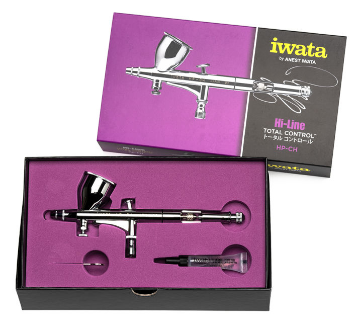 💥ส่งไวจากไทย💥Iwata Hi-Line HP-CH Gravity Feed Dual Action Airbrush ประกัน 5 ปี/เครื่องศูนย์ไทย ...