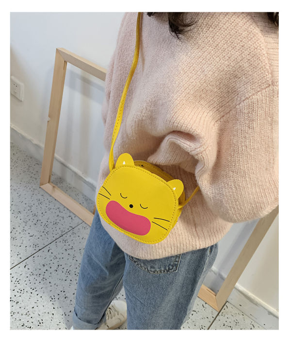 Beg Tangan Kucing Kanak-kanak Kids Handbag Korean Girls Cute Coin Purse ...
