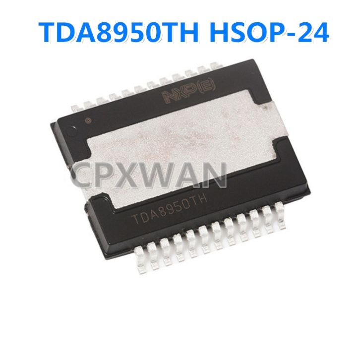 1ชิ้น TDA8950TH TDA8950 HSOP-24 340W Class D ชิปเครื่องขยายเสียงแบบใหม่ ...