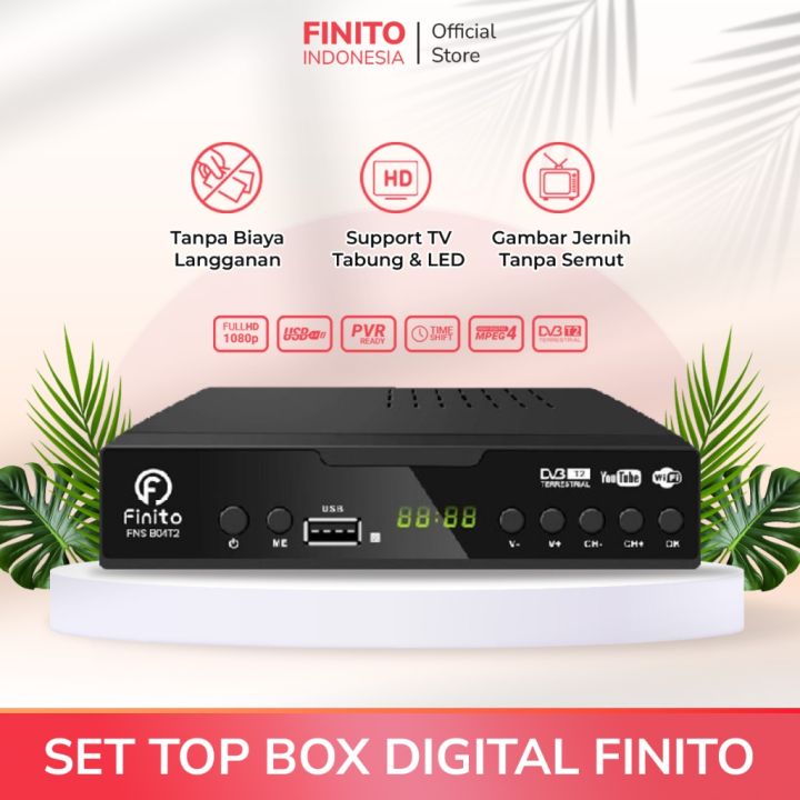 PROMO 6.6 !! Set Top Box Digital Finito Plat Besi Anti Panas / STB ...