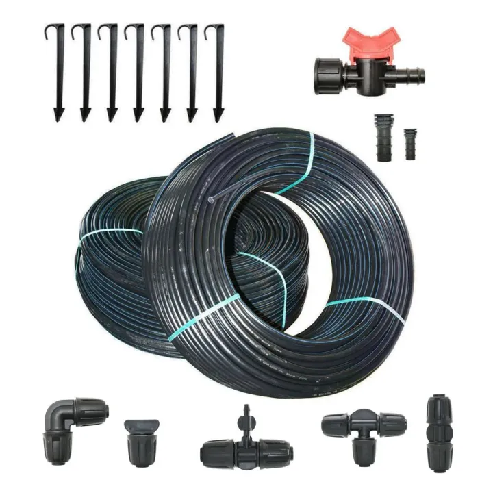 16mm 20mm PE Tube 5/8" 3/4" Pe Hose Garden Greenhouse Lawn Drip ...