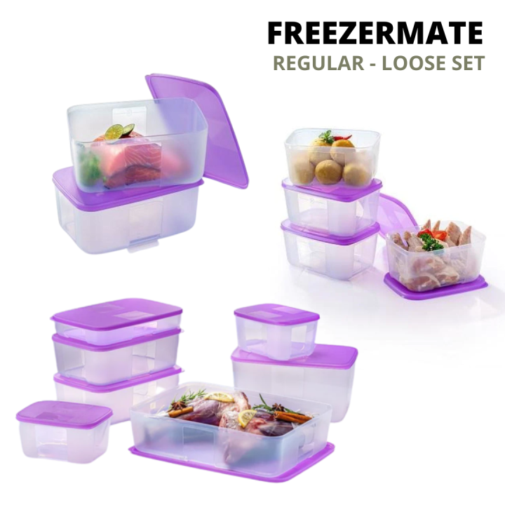 FREEZER STORAGE - Tupperware Freezermate 1.5L / 650ml / 550ml (LOOSE ...