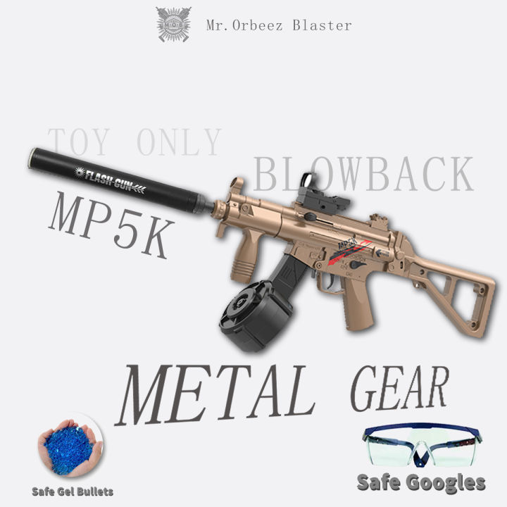 MP5K High End Electric Gel Blasters Toy For Kids Big Boys GelBlaster ...