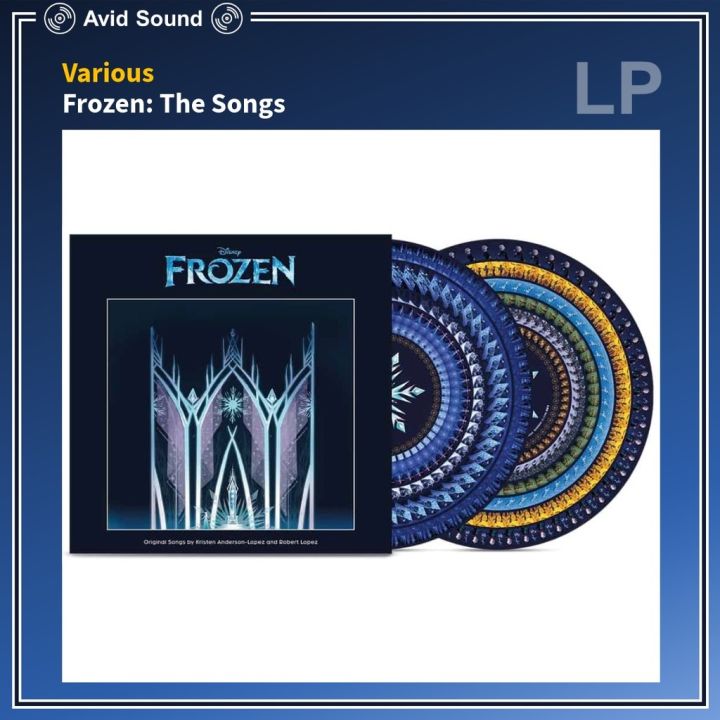 แผ่นเสียง Frozen The Songs OST Original Soundtracks ใหม่ ซีล Frozen ...