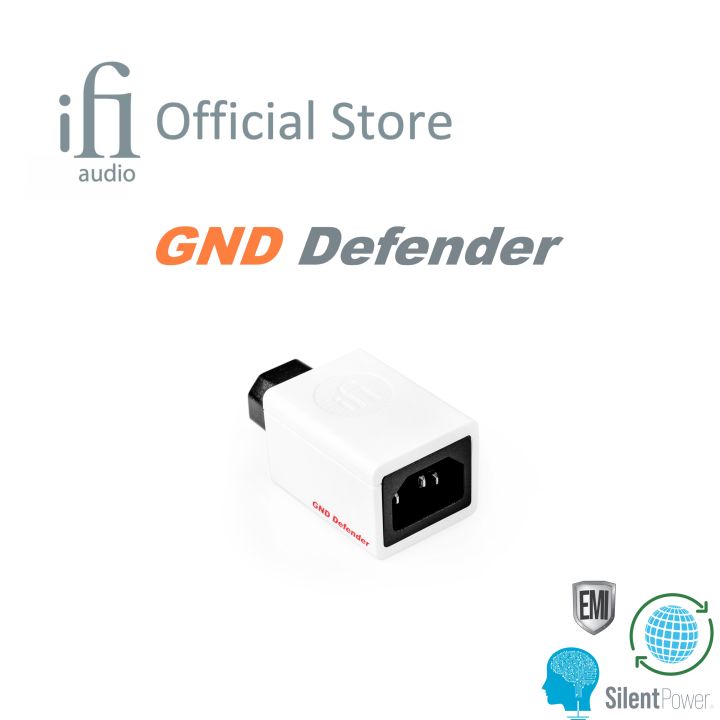 iFi GND Defender | Silent Power | Intelligent Ground Control | IEC Connector Ground Loop Remover ...