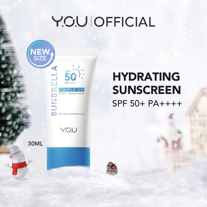 BEST- Y.O.U Sunbrella Triple UV Elixir Sunscreen SPF 50+ PA++++ 30ML ...