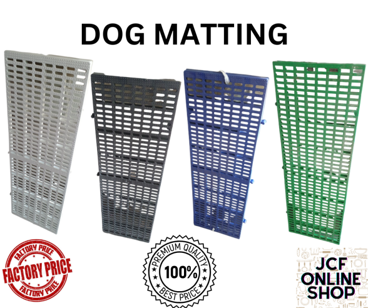 JCF Online Shop | DOG MATTING 1X3 BLACK,BLUE,GREEN,WHITE | PLASTIC ...