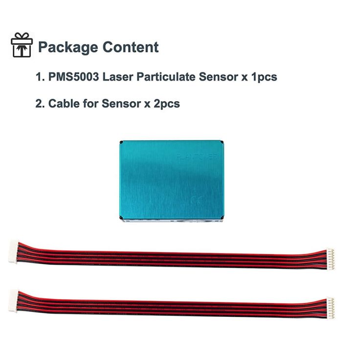 PMS5003 PM2.5 PM10 Quality Detection Sensor Digital Particle ...