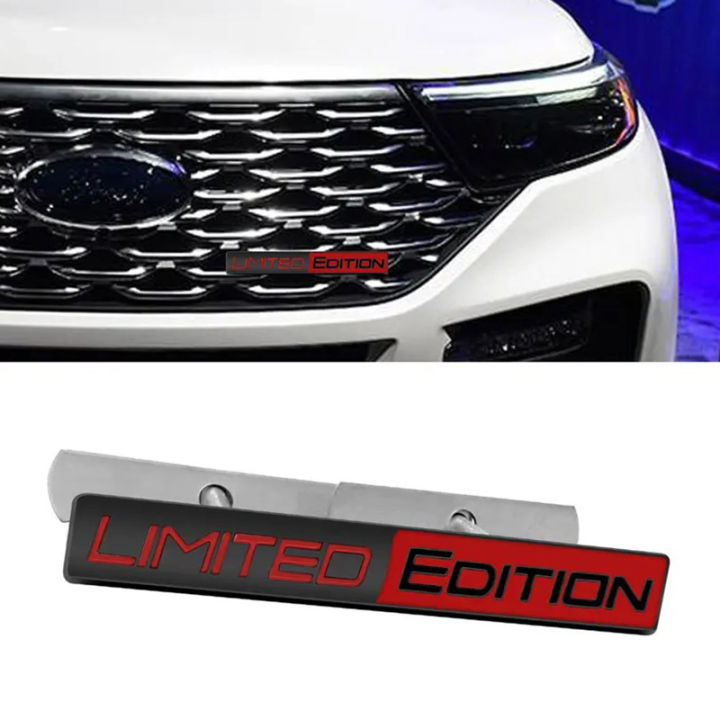 ExpoTone Car Styling 3D Metal Limited Edition Logo Car Front Grill ...