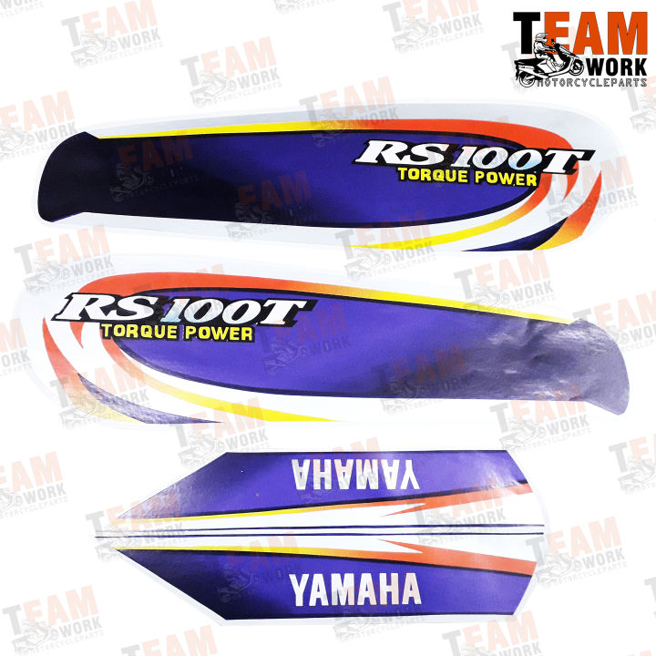Yamaha RS100 Sticker / Decals SET | Lazada PH