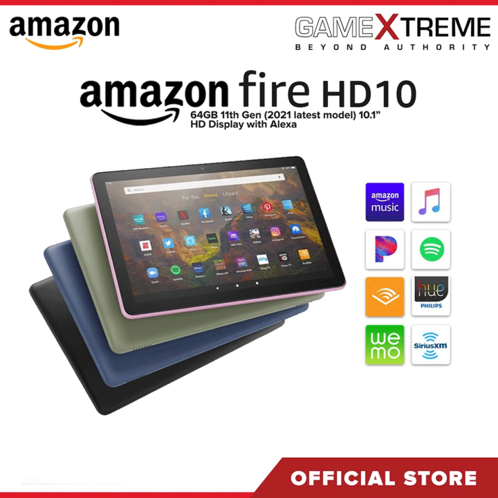 Amazon Fire HD10 Tablet 32GB/64GB 11th Gen (2021 latest model) 10.1”HD ...