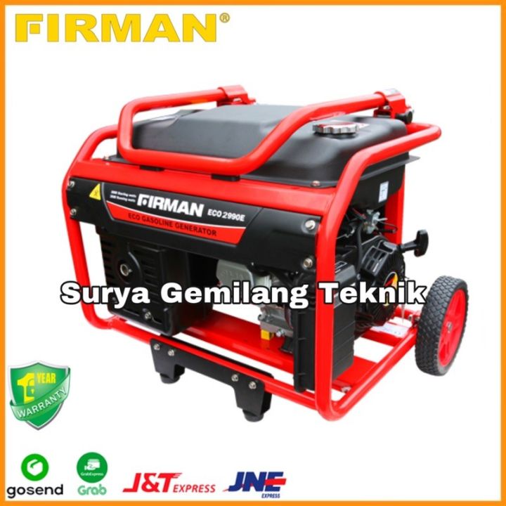 Genset Generator Bensin Firman ECO2990E Mesin Genset 2200Watt Gasoline ...