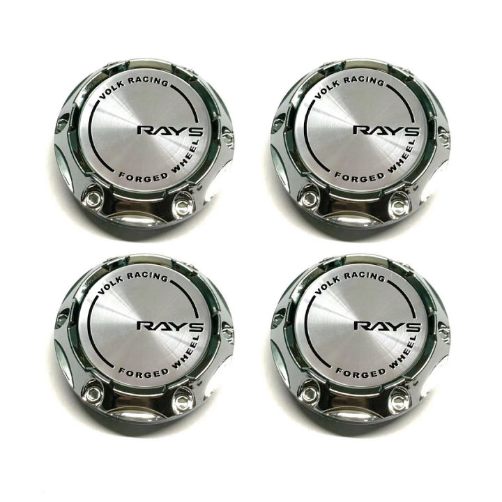 LAIFU 4pcs 64mm(57mm) Car Sport Rim Wheel Cap VOLK RACING RAYS Volk ...