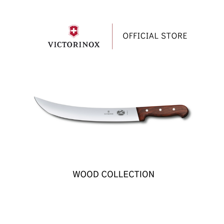 Victorinox Wood Cimeter Steak Knife 36cm, Curved Blade | Lazada