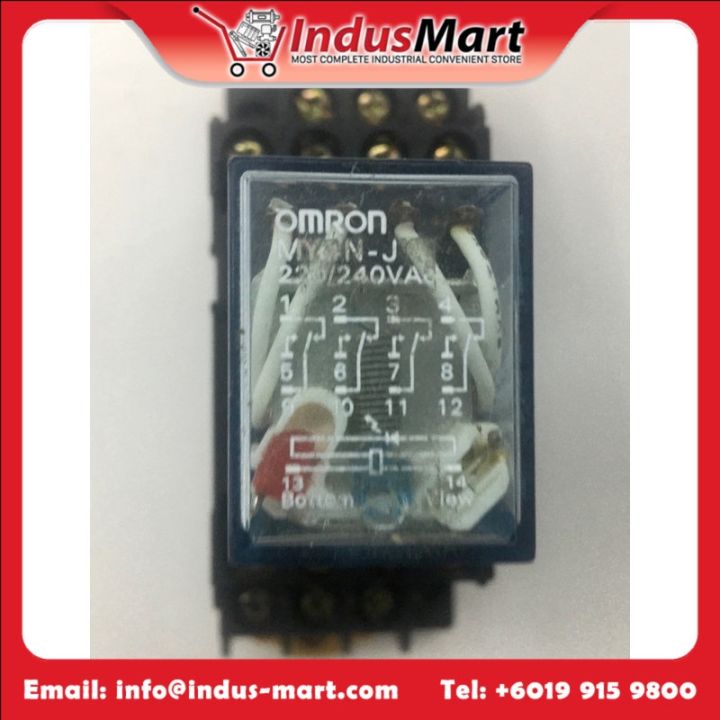 [Refurbish] OMRON MY4N-J-220VAC Relay | Lazada