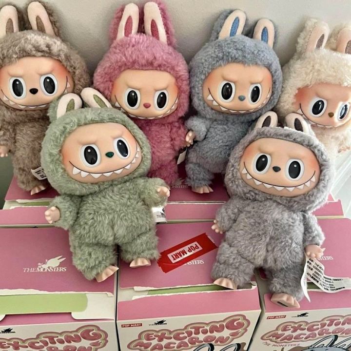 POPMART LABUBU V1 V2 Exciting Macaron Series MOKOKO MERBUBU Doll Garage ...