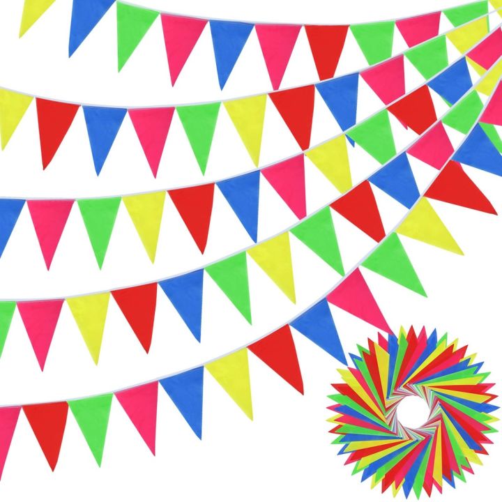 10meters fiesta flag Plastic Flag banderitas birthday fiesta flag ...