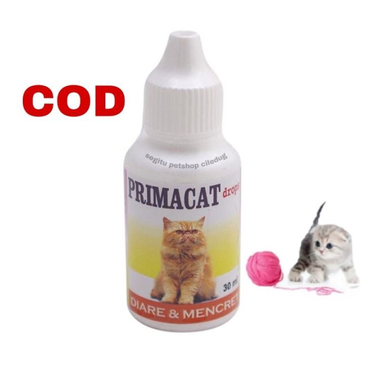 Obat Kucing Mencret Diare Sakit Pencernaan Kitten Primacat 30ml instan ...