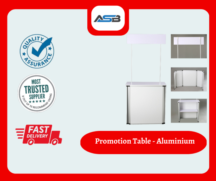 Aluminium Promotion Table, Sampling Booth, Aluminium Counter Table ...