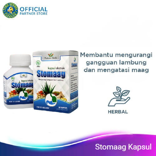 987TOMAAG Kapsul Herbal Obat Maag , Perut Kembung & Asam Lambung yb ...