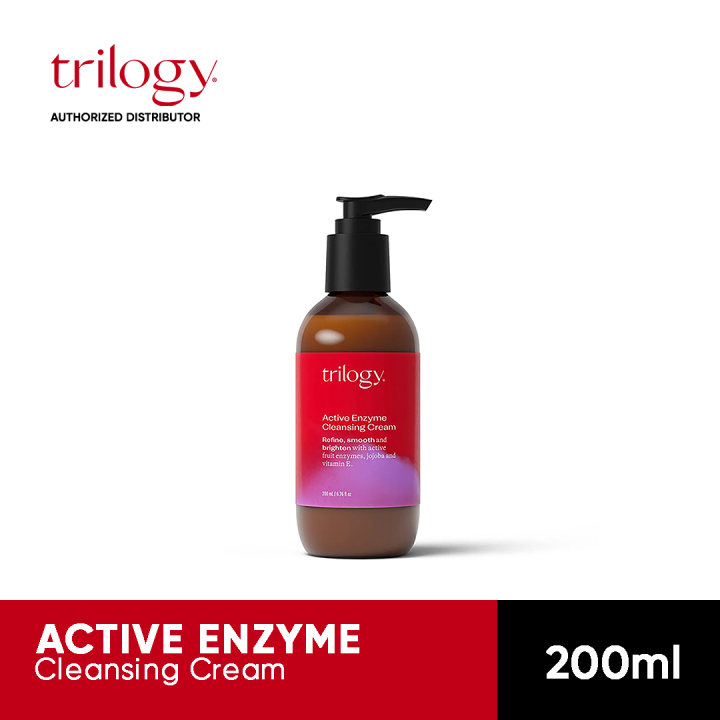 Trilogy Active Enzyme Cleansing Cream (200ml) - Near EXP: April 2024 ...