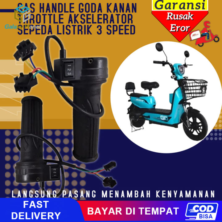Handle Gas Sepeda Listrik Scooter Electric/Grip Sepeda Listrik/Throttle ...
