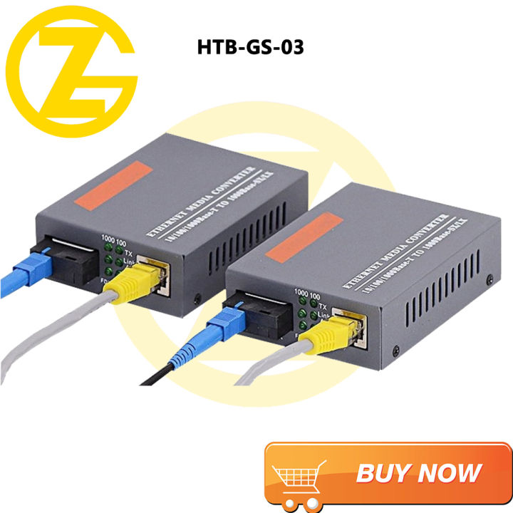 1000Mbps HTB-GS-03 A/B Gigabit Fiber Optical Media Converter | Lazada PH