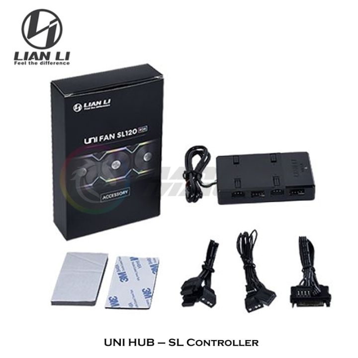 LIAN LI SL120 SL140 SL-INF Strimer Plus V2 Controller UNI HUB SL ...