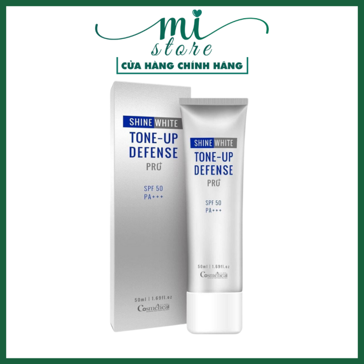 Kem chống nắng trắng da - căng bóng, dưỡng da siêu vượt trội CosmeHeal, SHINE WHITE Tone-Up ...