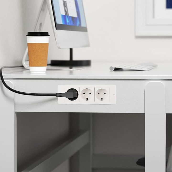 Recessed Power Strip Flush Mount Outlet Socket 16A for Desk | Lazada ...