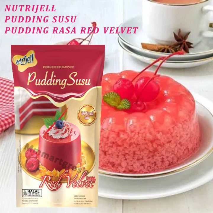 Nutrijell / Pudding Susu / Pudding Susu Rasa Red Velvet / 110gr ...