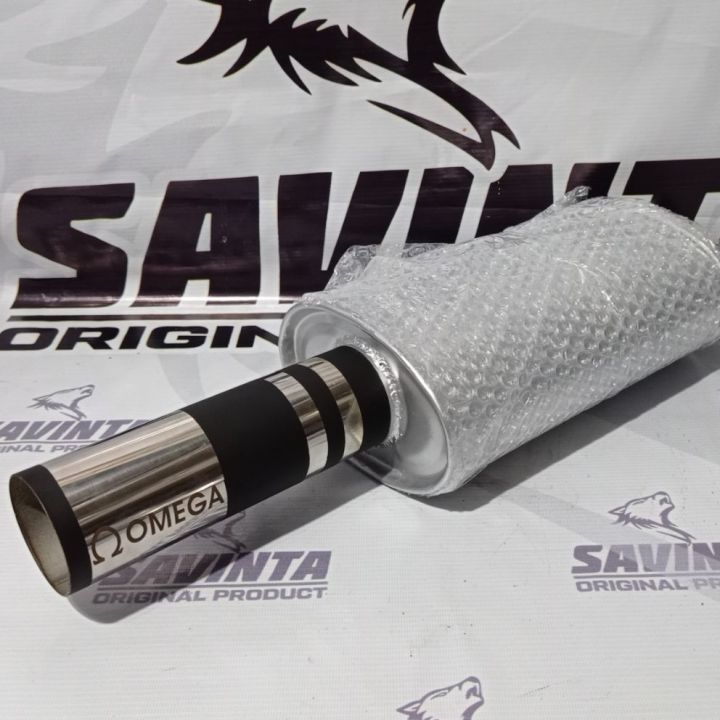 KNALPOT MOBIL OMEGA SILVER UJUNG STAINLIS KNALPOT OMEGA KENALPOT MOBIL ...