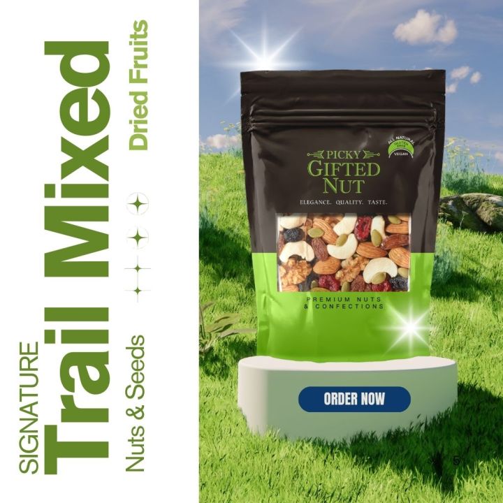 Signature Trail Mix Nuts Pouch 250g - 500g | Lazada PH